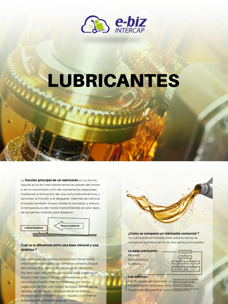 Ficha Tecnica Lubricantes | PDF | Lubricante | Aceite de motor