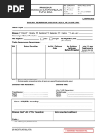 Jadual Pertama - Borang Permohonan Perakuan Bomba | PDF