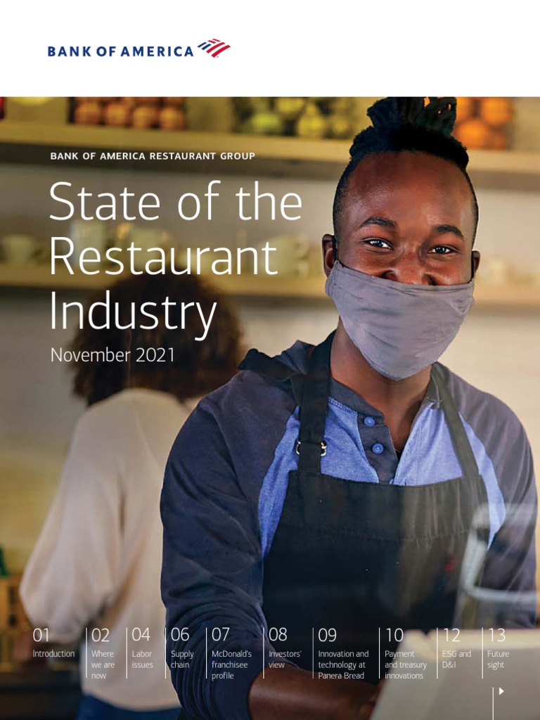 State of Restaurant Industry 2020-21 | PDF | Labour Economics | Mc Donald's