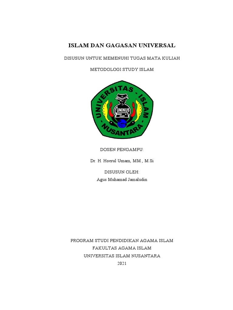 Islam dan Gagasan Universal dalam Modernisasi | PDF | Sains & Matematika