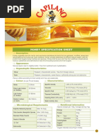 FSSAI Honey Standards Overview | PDF | Honey | Honey Bee