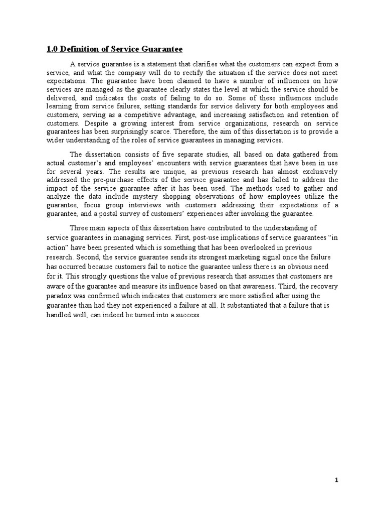 Understanding Service Guarantees | PDF | Mail | United States Postal ...