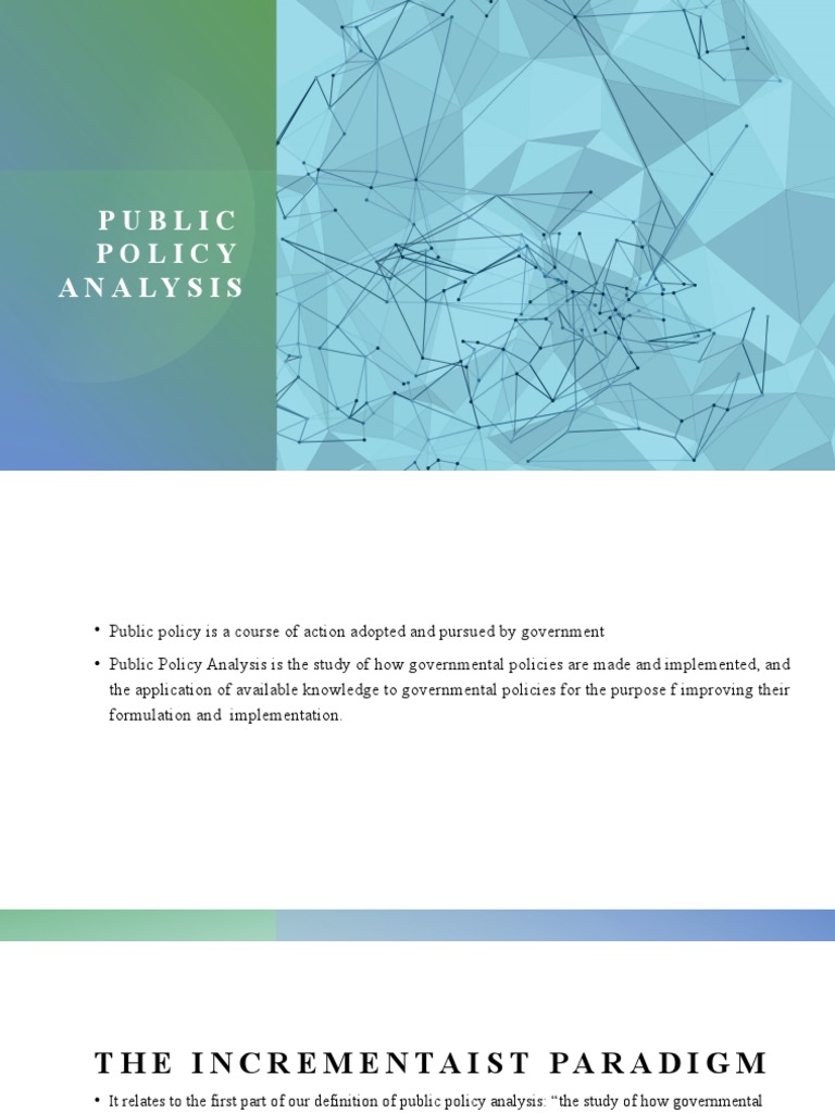 4 - Public Policy Analysis | PDF | Policy | Policy Analysis
