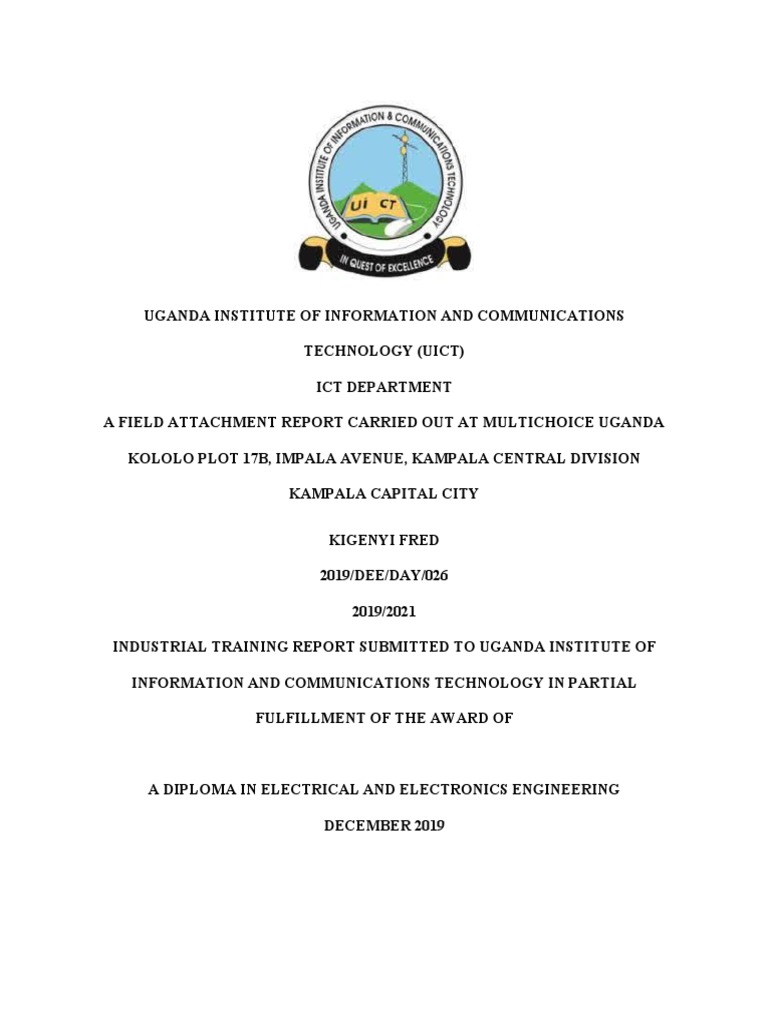 Intern Fred | PDF | Telecommunications | Electrical Engineering