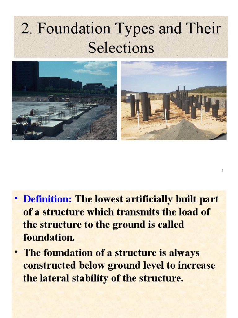 Chapter-2-Types of Shallow Foundations | PDF | Deep Foundation ...