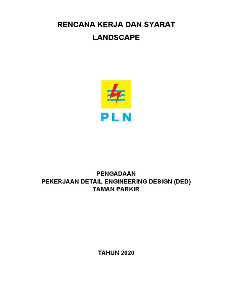 Rks Landscape (Ded Taman Parkir) Rev | PDF