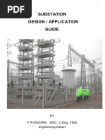 Substation Layout and Design Guide | PDF | Electrical Substation ...