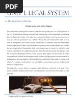 UK Legal System Overview | PDF | Partnership | Bill (Law)