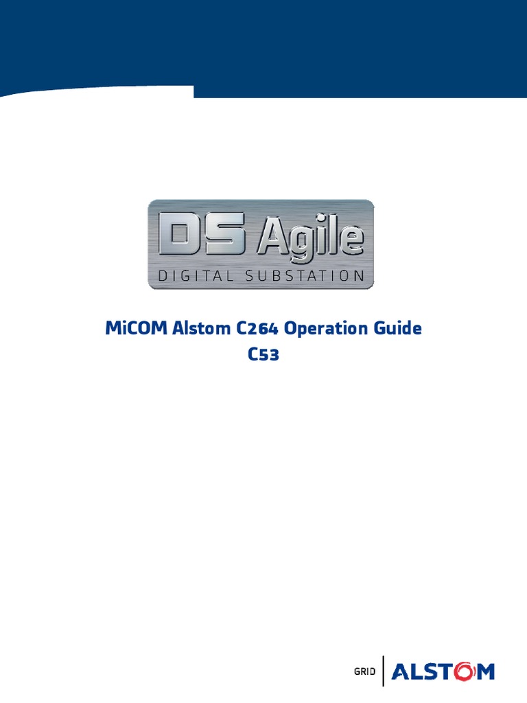 Micom Alstom C264 Operation Guide C53 | PDF | World Wide Web | Internet ...