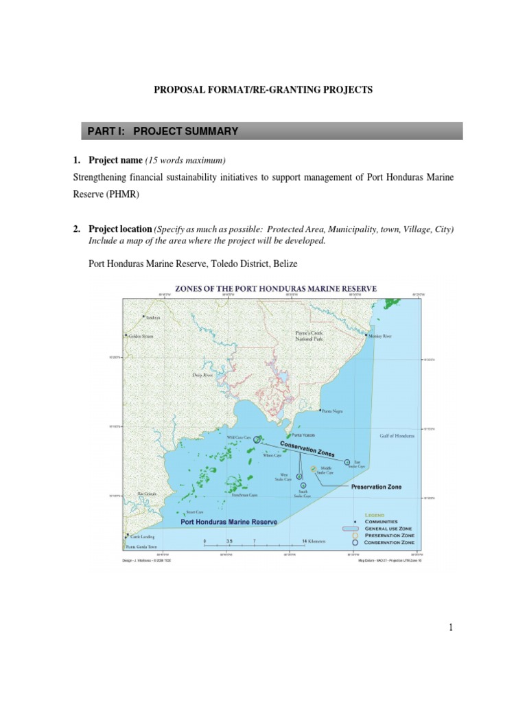 TIDE Project Proposal | PDF | Sustainability | Coral Reef