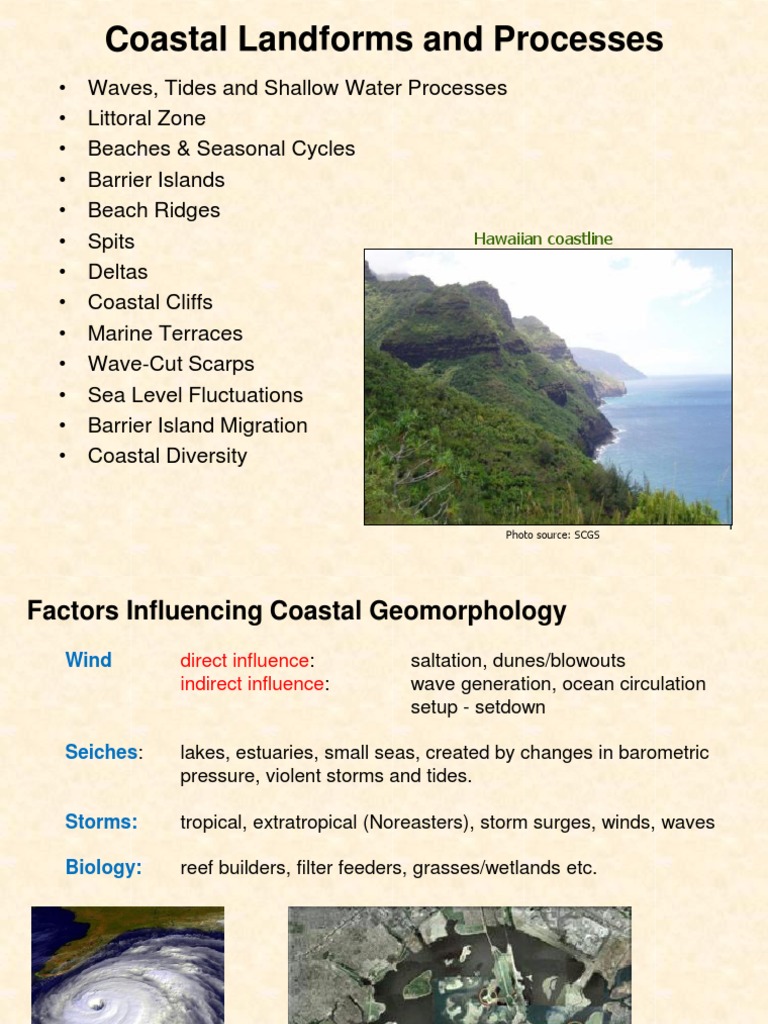 Coastal Geomorphology | PDF | Coast | Tide