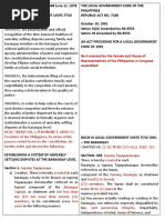 Organizing the Lupon Tagapamayapa | PDF | Justice | Crime & Violence