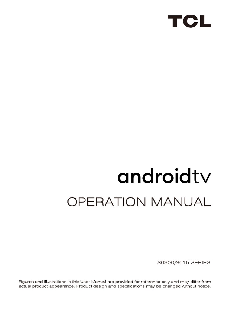 TCL 32 Inch S615 HD Android TV 32S615 | PDF | Computer Network | Hdmi