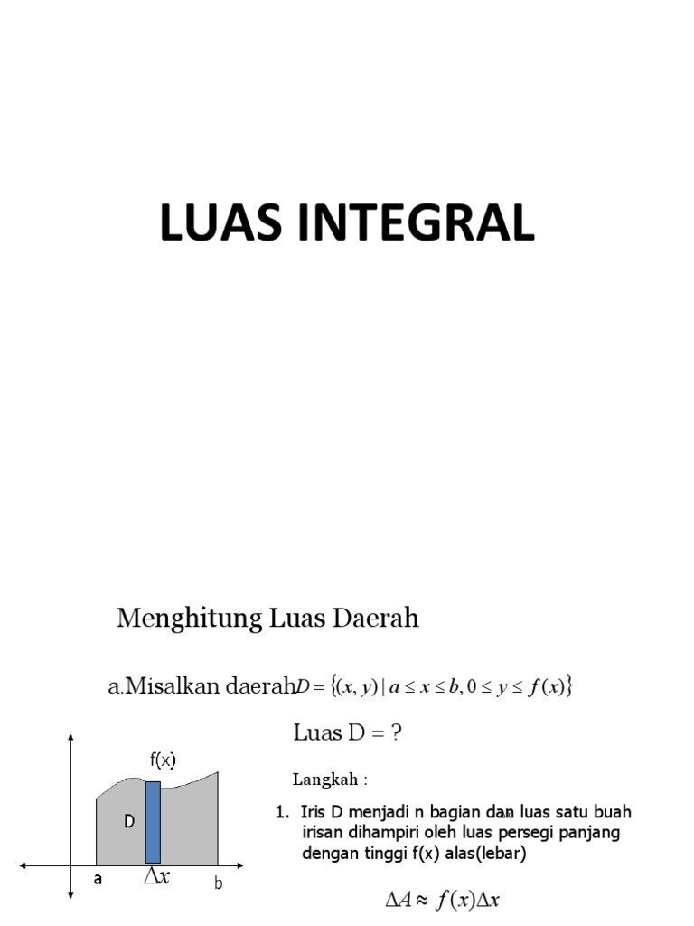 13 Luas Daerah Integral Pdf