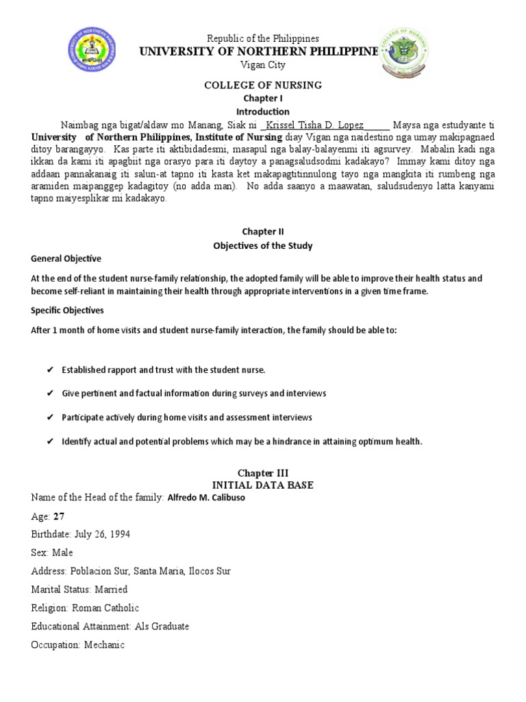 Template CHN Duty | PDF | Pollution | Nursing