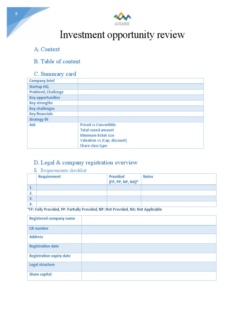 (VC) (DD) (FAQ's Investment Opportunities) | PDF | Valuation (Finance ...