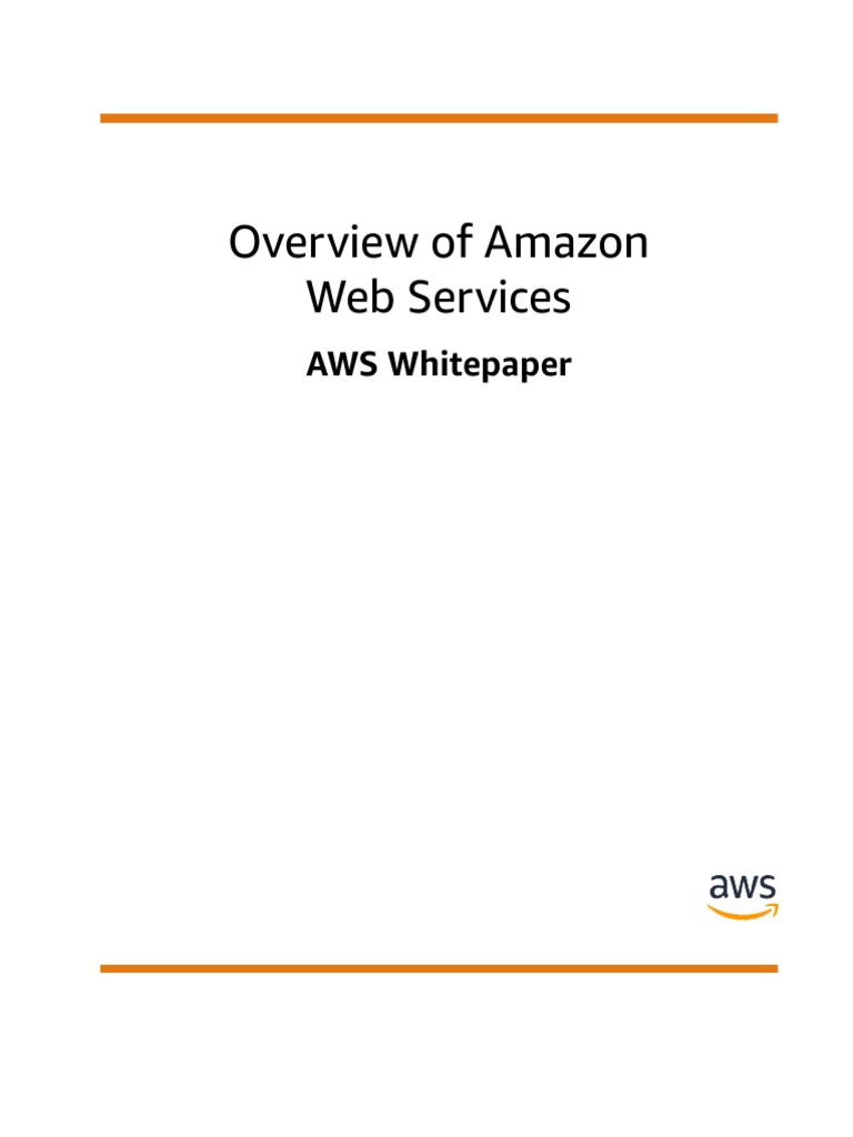 Aws Overview | PDF | Cloud Computing | Platform As A Service