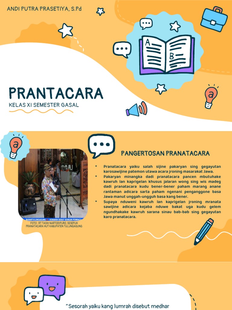 Pranatacara Xi Ganjil | PDF