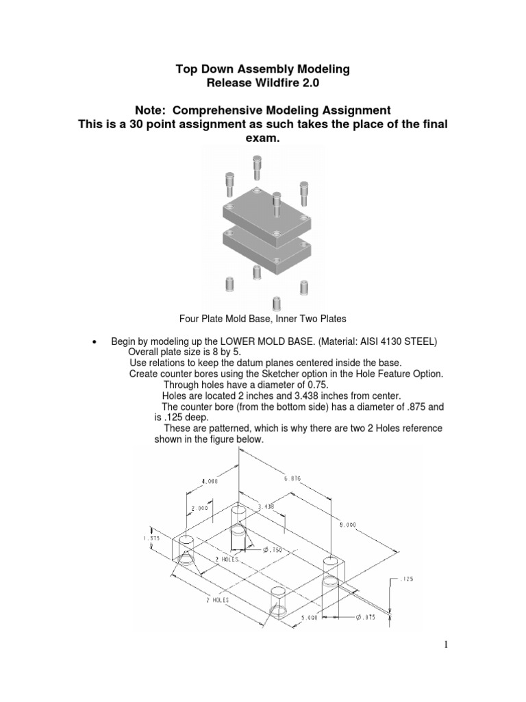 Top Down Assembly Modeling | PDF | Extrusion | Nature