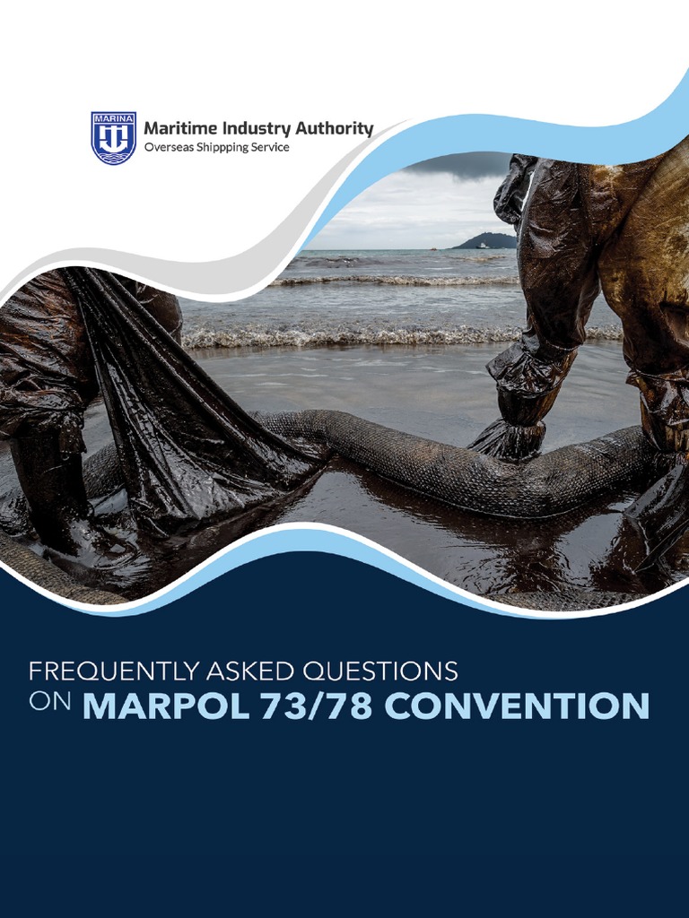 Marpol-73 78 | PDF | Pollution | Environmental Issues