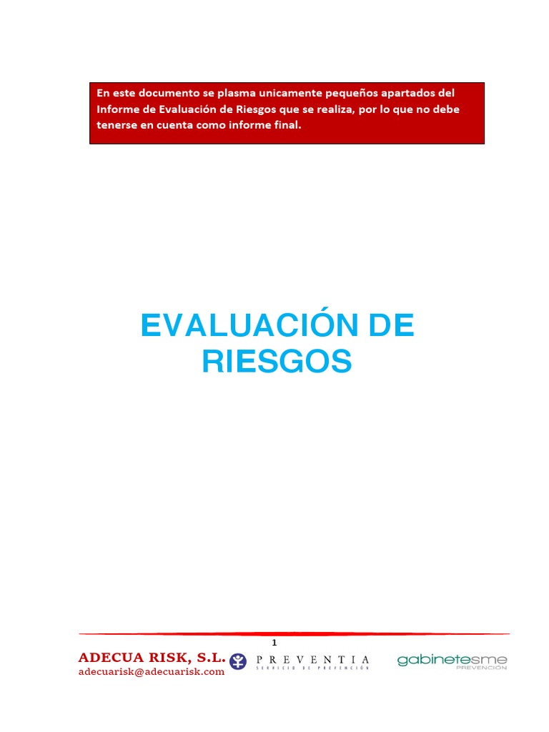 Evaluación de Riesgos y Método HRN | PDF | Riesgo