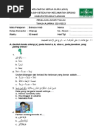 Soal Bahasa Arab Kelas 1 MI | PDF