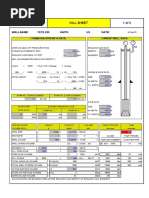 Form Kill Sheet Well Cotrol | PDF | Casing (Borehole) | Mechanical Engineering