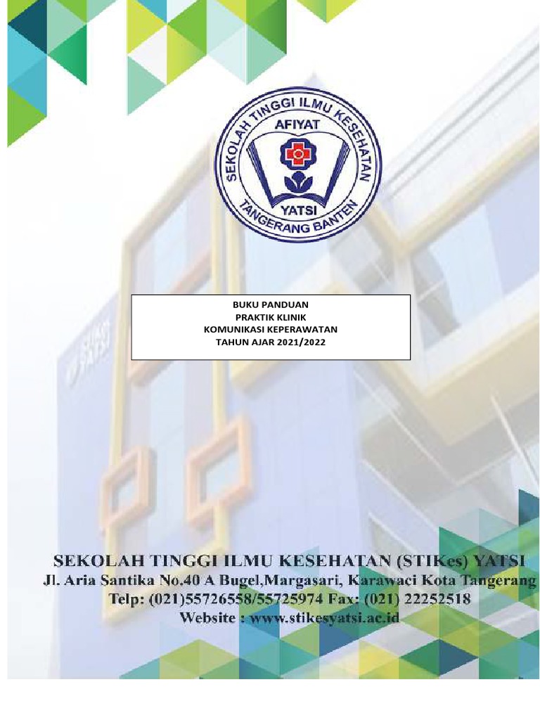 Buku Panduan Praktik Klinik 2021-2022 Komkep | PDF