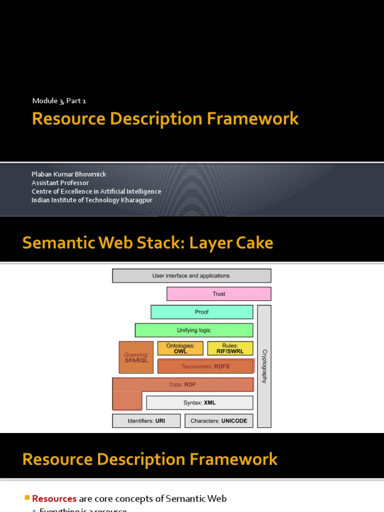 04a. Resource Description Framework | PDF | Resource Description ...