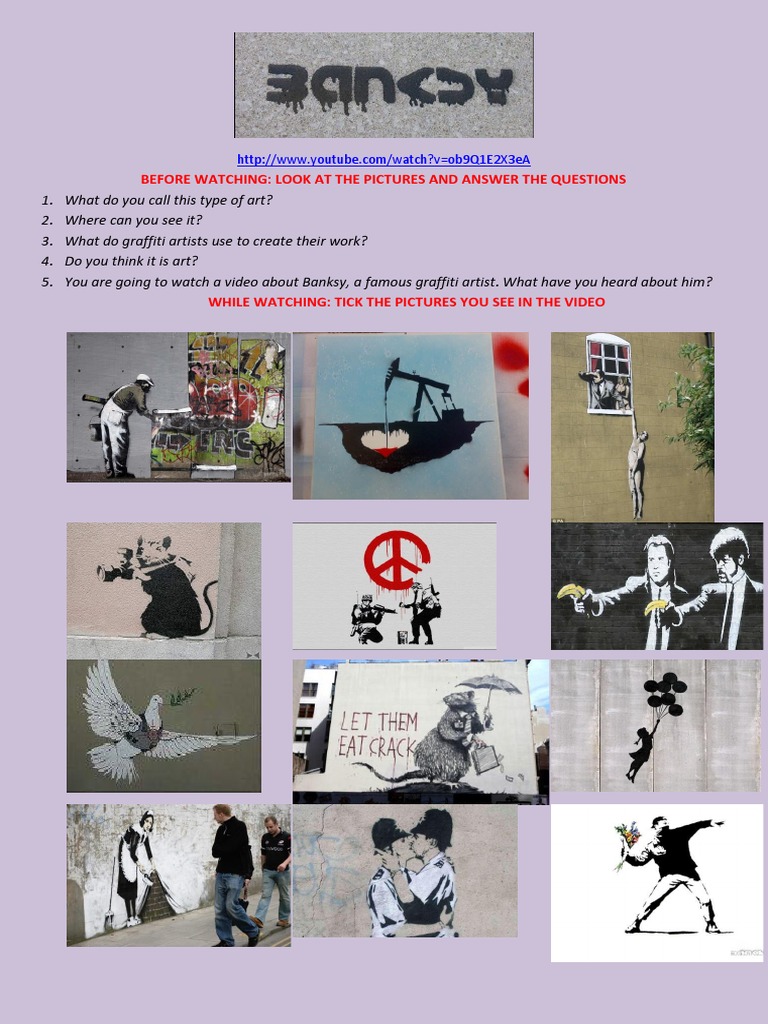 Before Watching: Look at The Pictures and Answer The Questions | PDF ...