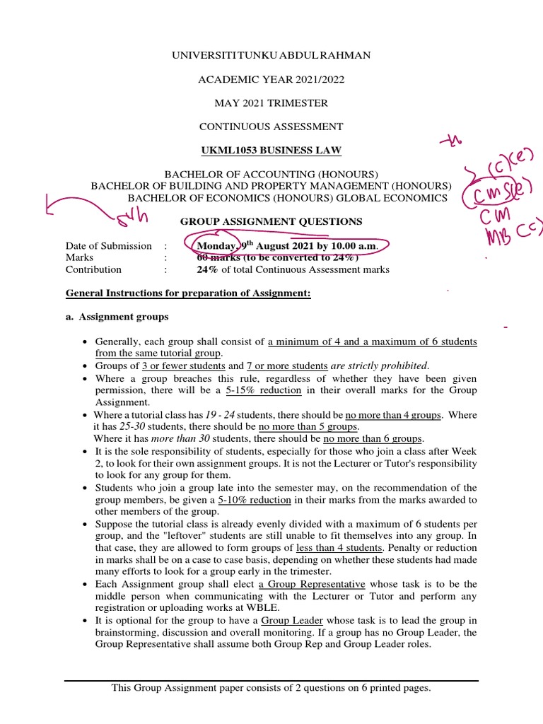 1a-Group Assignment Questions | PDF