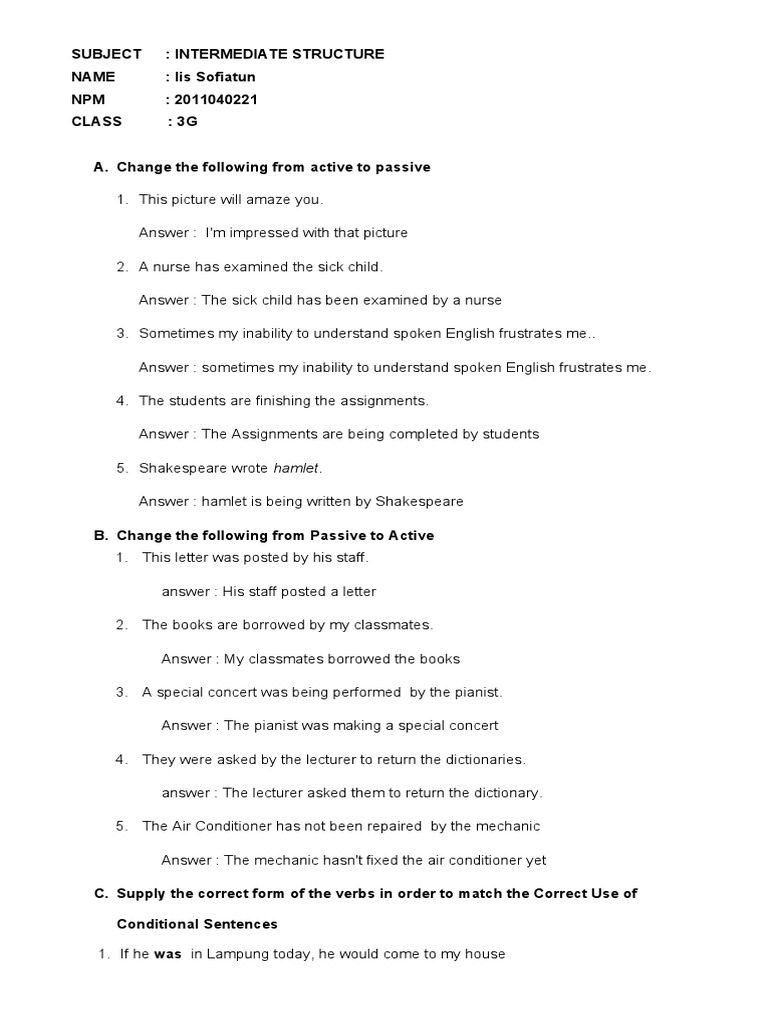 Iis Mid Intermediate Structure 2021 | PDF | English Language | Linguistics