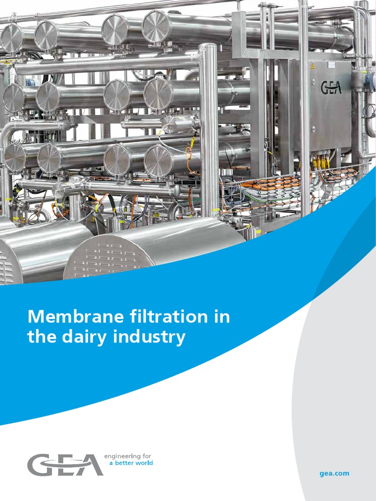 Membrane Filtration in Dairy Industry - tcm11 17109 | PDF | Milk | Membrane