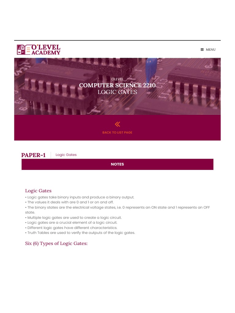 Understanding Logic Gates: An In-Depth Look at the Fundamental Building ...