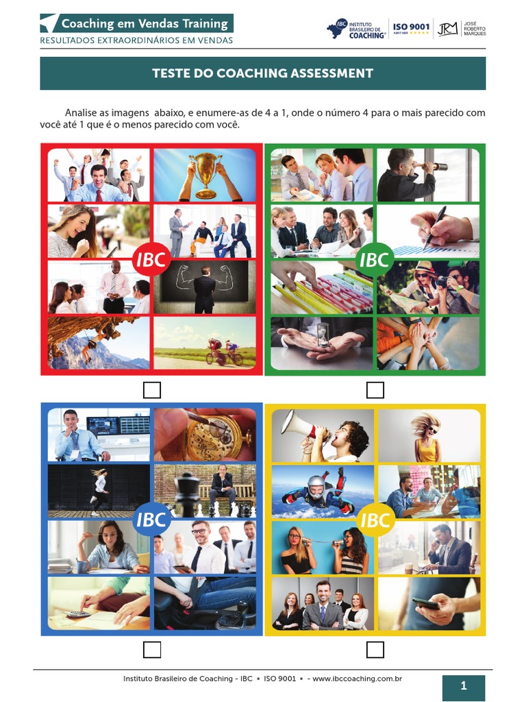 Teste Do Coaching Assessment | PDF