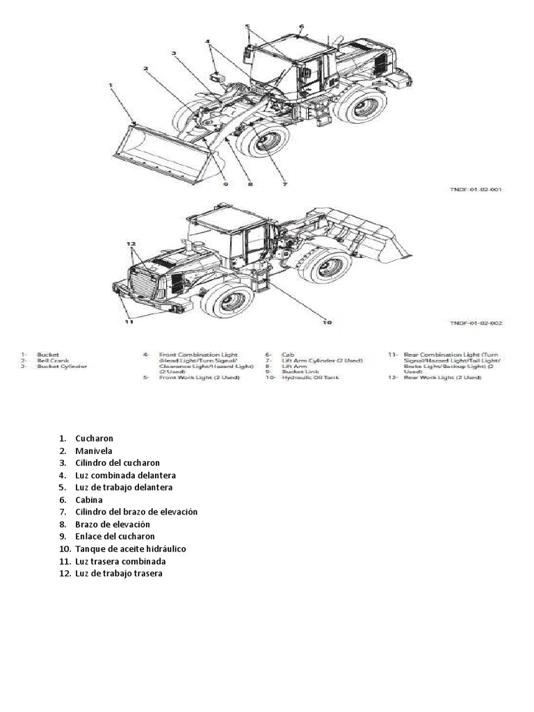 Wheel Loader Main Parts Part 2 | PDF | Transmisión (Mecánica) | Bomba