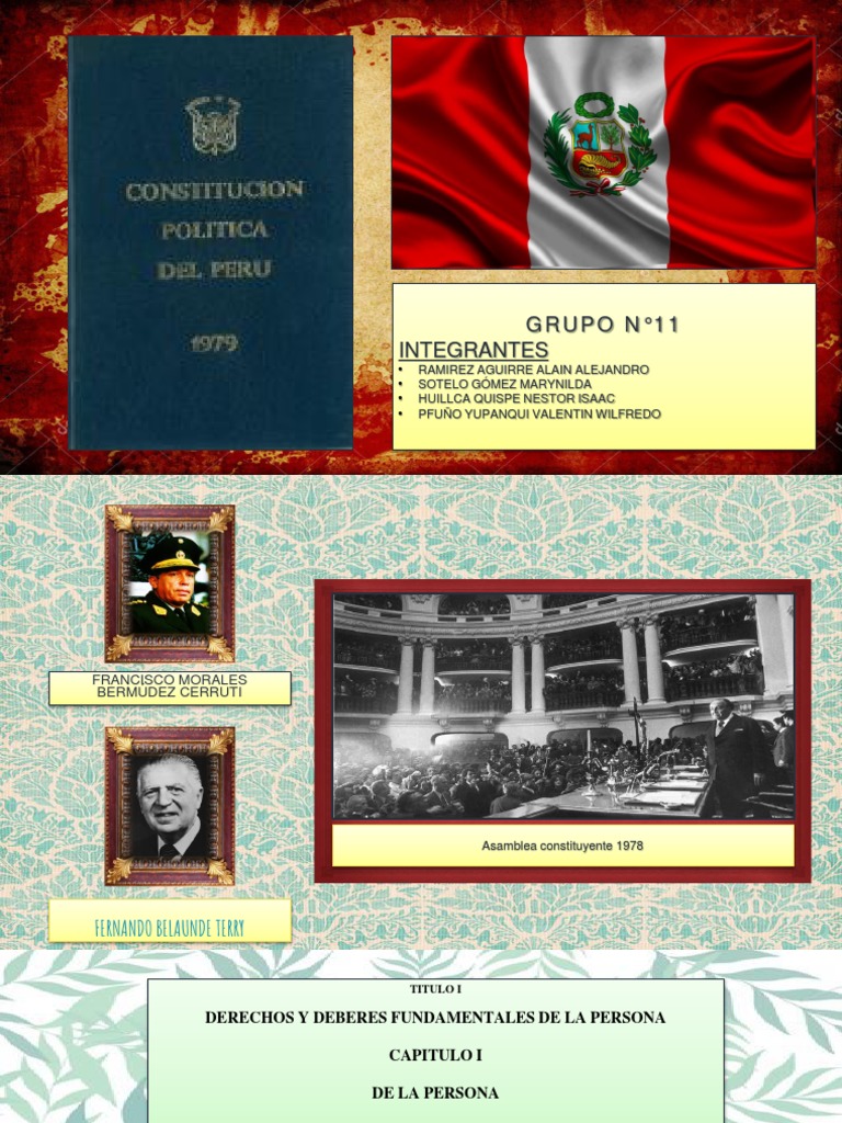 Constitucion De 1979 Pdf Estado Política Servicio Civil