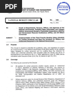 DBM National Budget Circular No. 521 PDF | PDF | Business