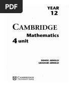 Mathematics Advanced Extension 1 and Extension 2 Reference Sheet PDF ...