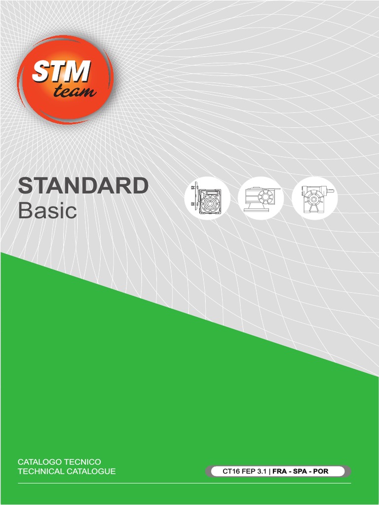 Catalogo STM Linea Standard - UMI - WMI | PDF | Ingénierie mécanique