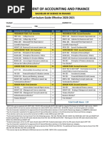 Accounting Academic Plan | PDF | Certified Public Accountant | Accounting