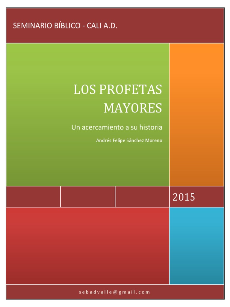 Profetas Mayores | PDF | Septuaginta | Isaias