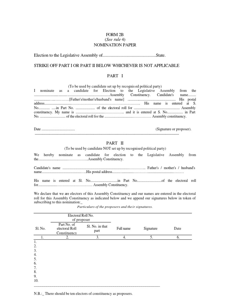 Form 2 B | PDF | Constitutional Law | Criminal Law