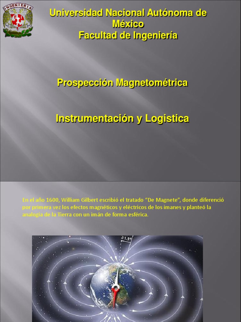 Magnetometria 2020-1 | PDF | Campo magnético de la tierra ...