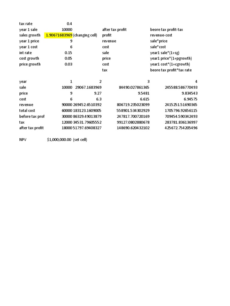 Goal Seek Command | PDF Goal Seek Command | PDF