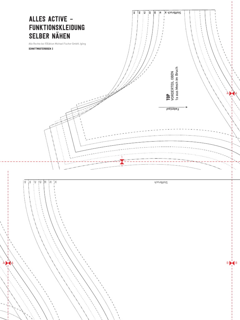 Alles Active Top Schnittmuster A4 | PDF