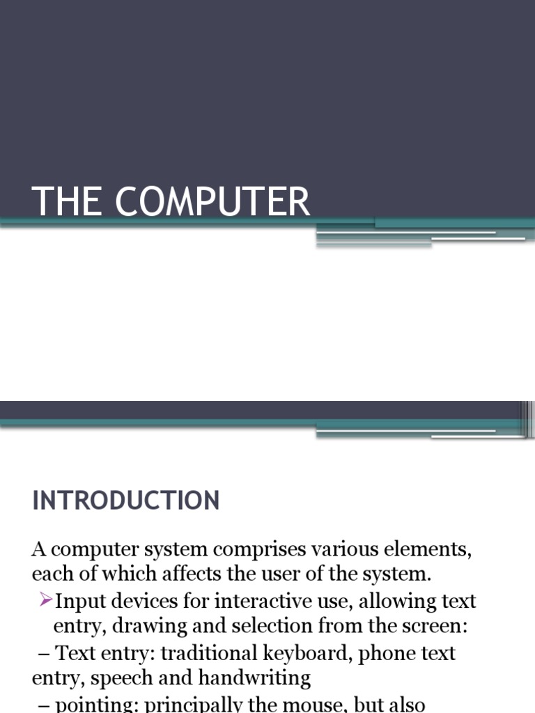 HCI Ass | PDF | Input/Output | Computer Data Storage