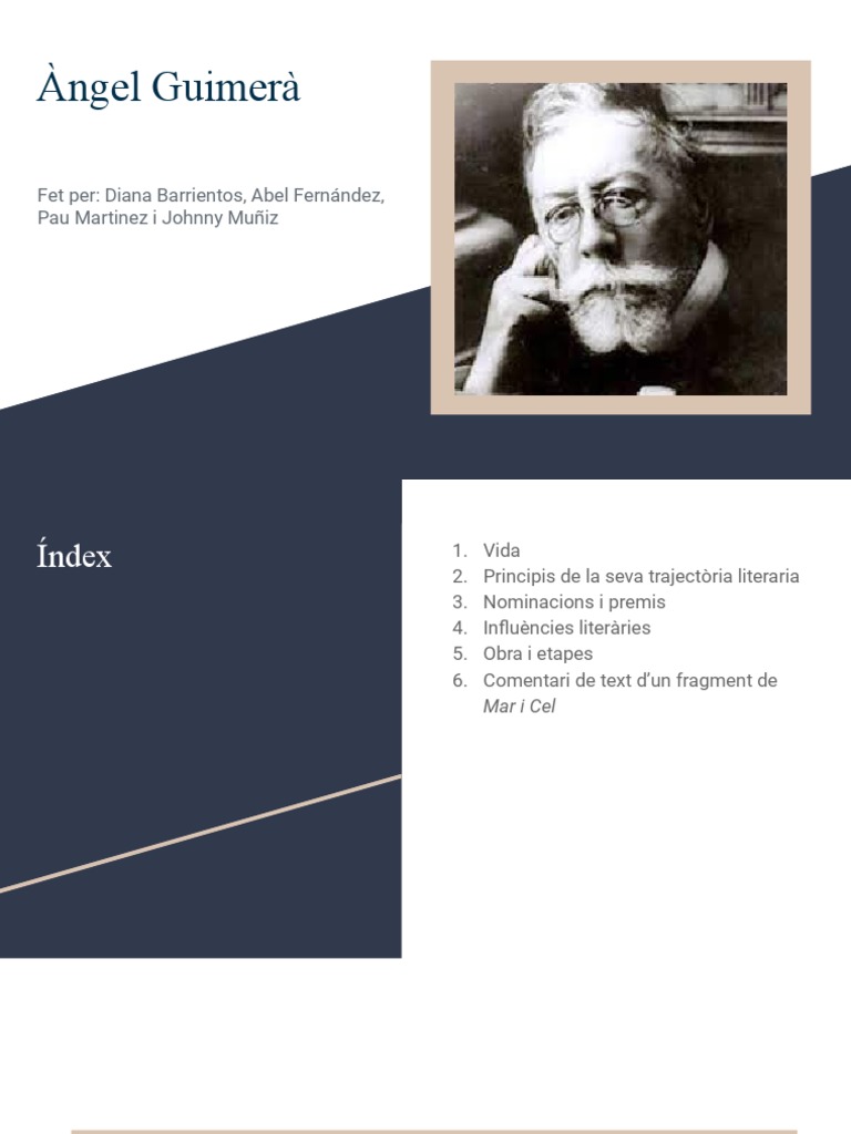 Àngel Guimerà | PDF
