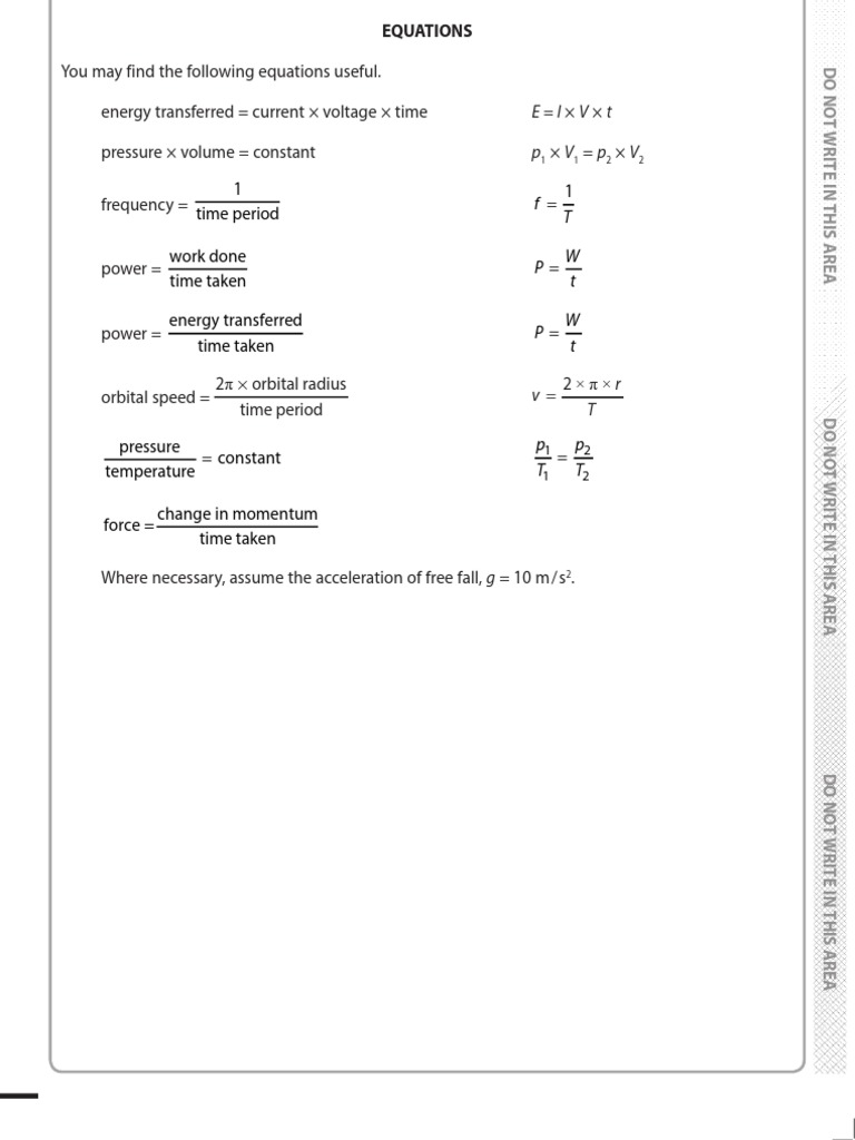 Physics Paper 2 Y11 | PDF | Gases | Power Station