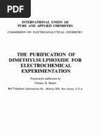 DMSO Health and Safety Information | PDF | Dimethyl Sulfoxide | Toxicity